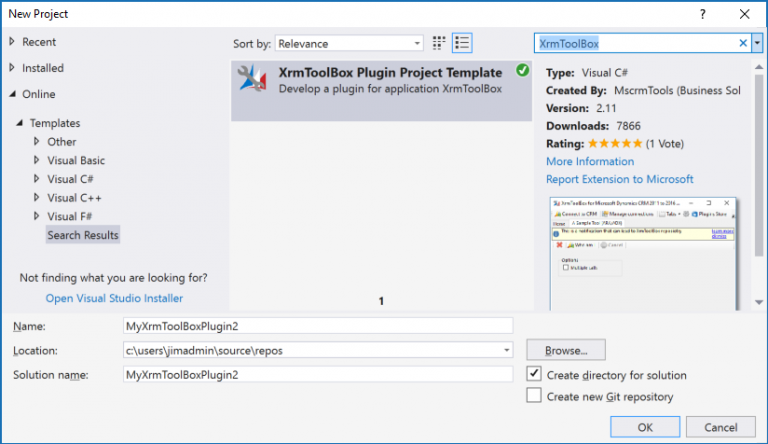 Building XrmToolBox Tools, Part 2 – Jim Novak Blog